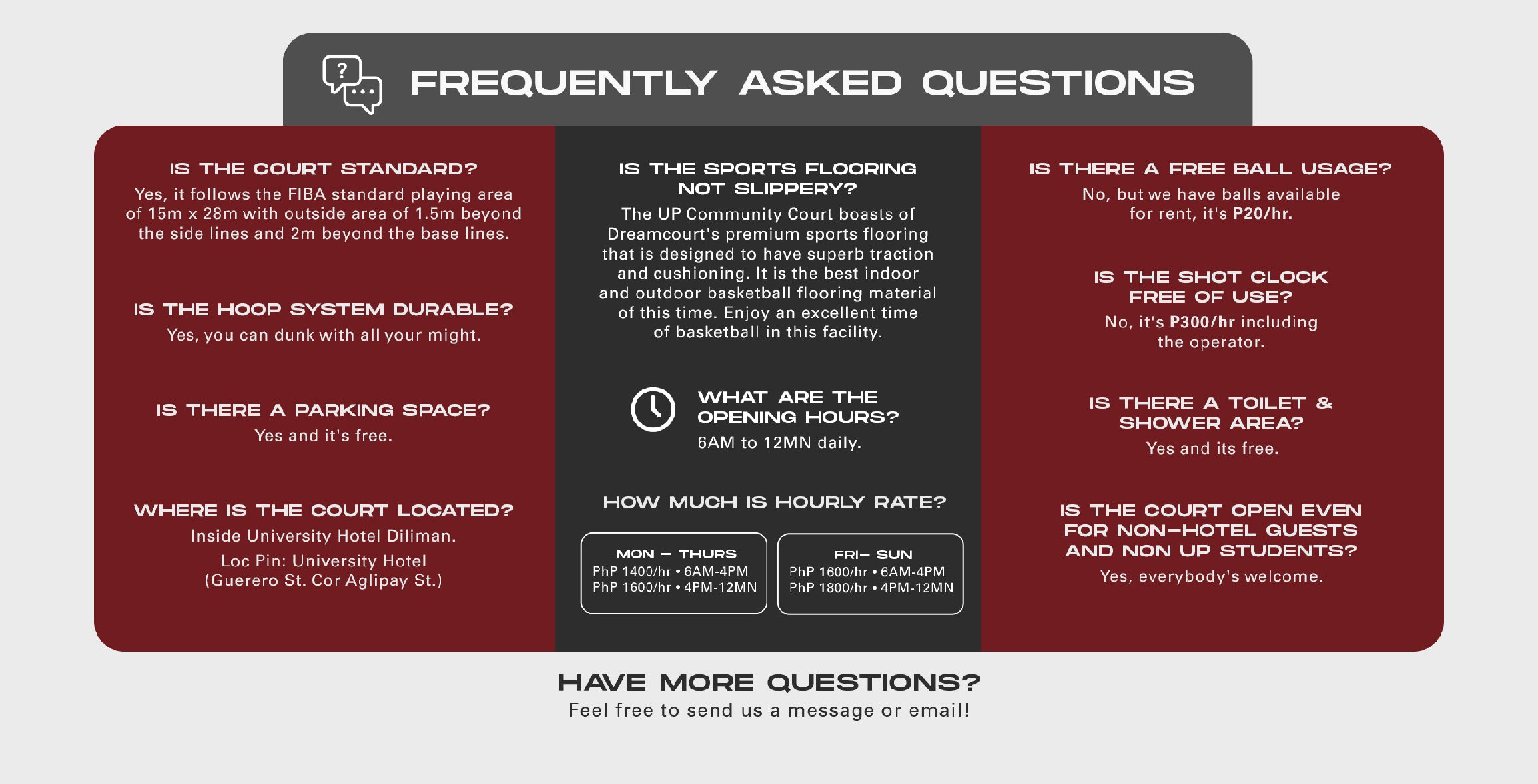 FAQS – U.P. Community Court